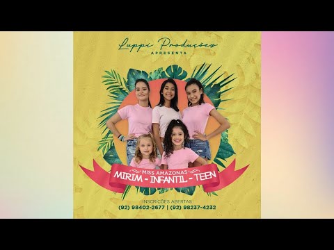 💝💫3° Ensaio do Miss Amazonas Mirim, Infantil &Teen💫💝|Manaus|Modelo Infantil|Moda