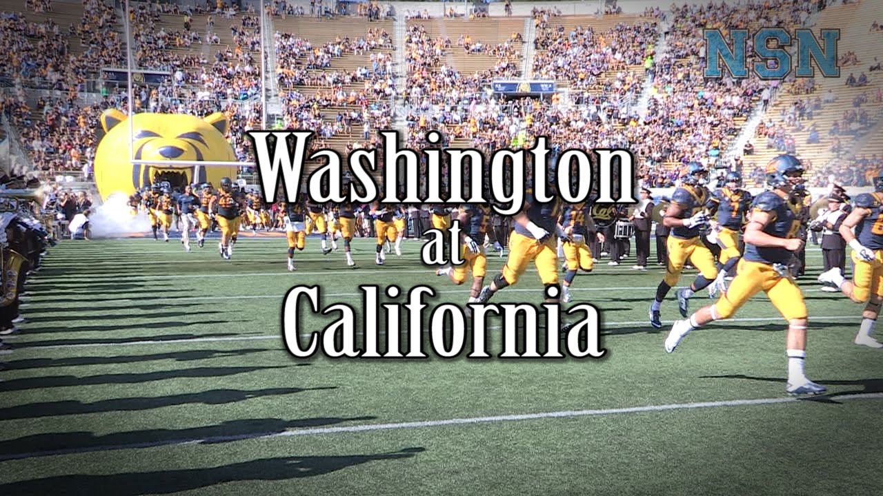 Washington Versus Cal Highlights - YouTube