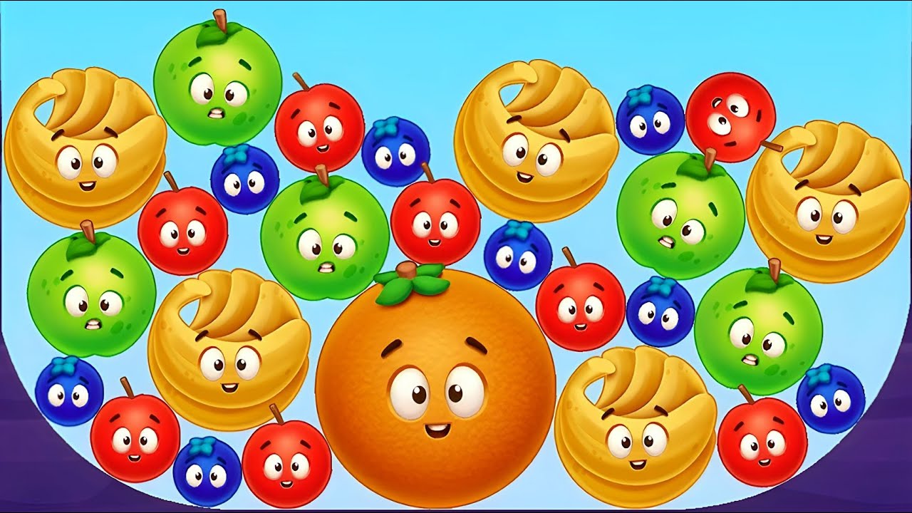 Fruit Merge 3D - Level Up Satisfying ASMR Gameplay | ( Cube Arena 2048 ...