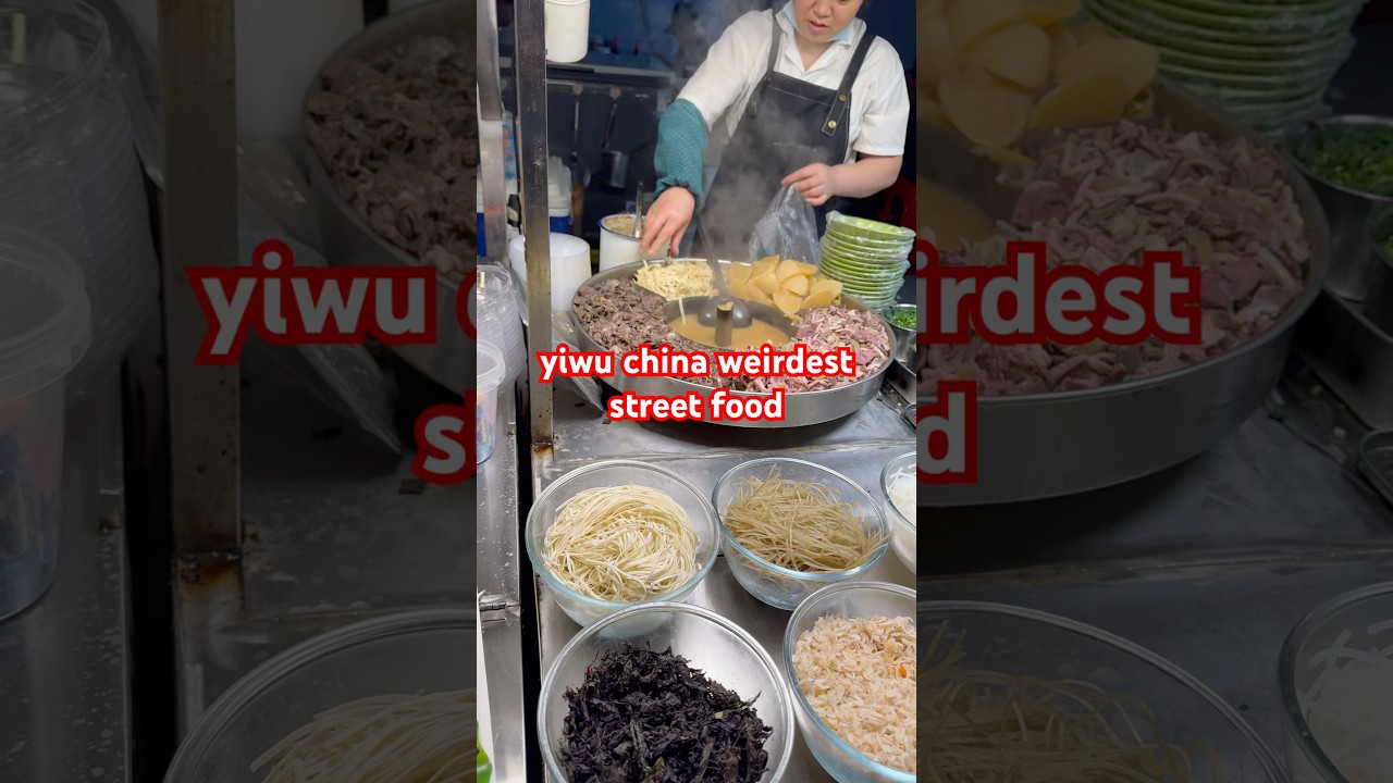 🇨🇳 INSANE Street Food in Yiwu, China! 🌟 MUST-TRY Night Market Foods!# ...