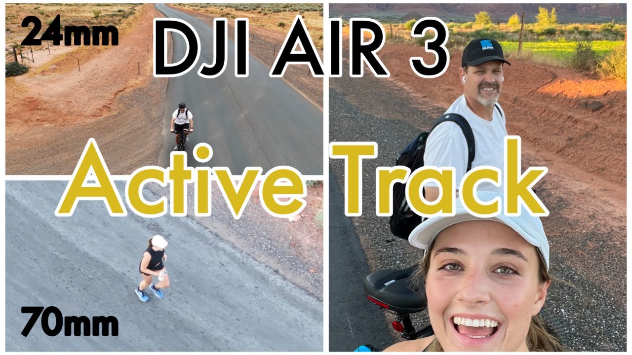 DJI AIR 3 ACTIVE TRACK - STORM APPORACHES 24mm 70mm - YouTube