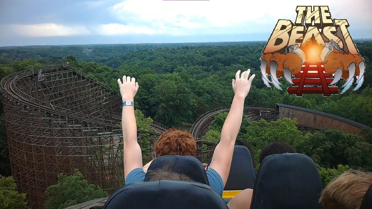 The Beast Back Row POV 60fps HD Kings Island - YouTube