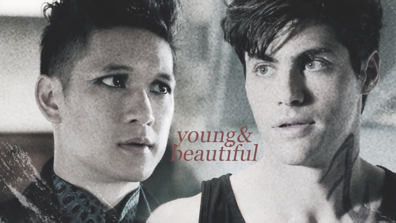 [Alec Lightwood/Magnus Bane/Malec] Young & Beautiful - YouTube