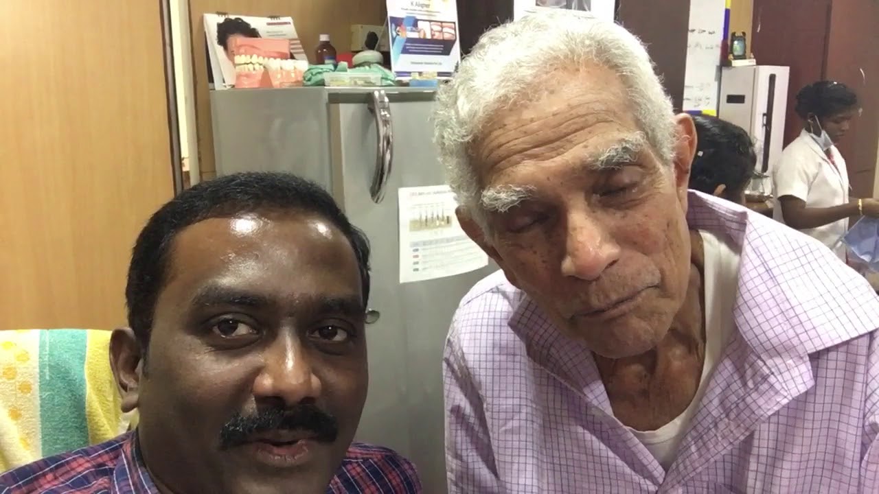 89 year old uncle advice to youngsters about Dental Health :Geriatric ...