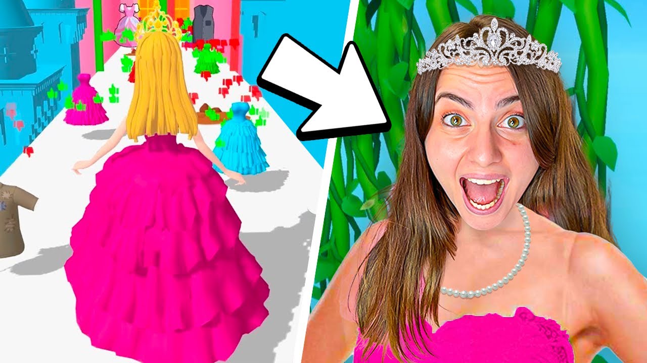 DANI È DIVENTATA UNA BELLISSIMA PRINCIPESSA PER 24 ORE su Princess Run ...