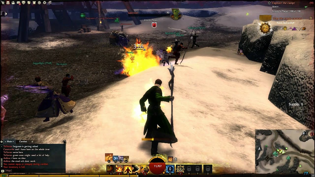 Guild Wars 2 - WvW Gameplay - Beta Ep4 - NSPOV - YouTube