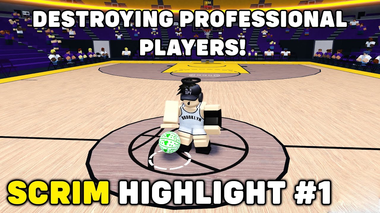 BASKETBALL LEGENDS SCRIM (FULL OF PRO PLAYERS) | ROBLOX - YouTube