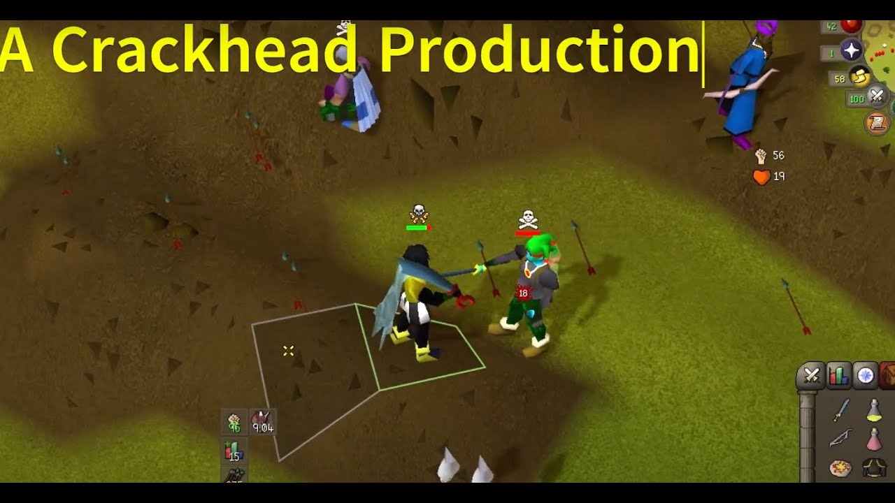 Osrs F2p Pure Pking - Crackhead Cleans Edge - YouTube