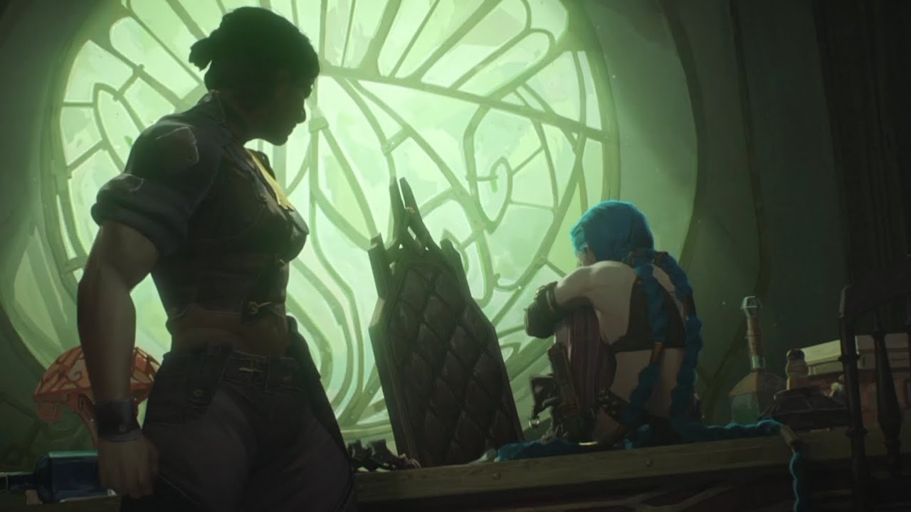 Jinx y Sevika hablan de Silco | Arcane Temporada 2 (Español Latino ...