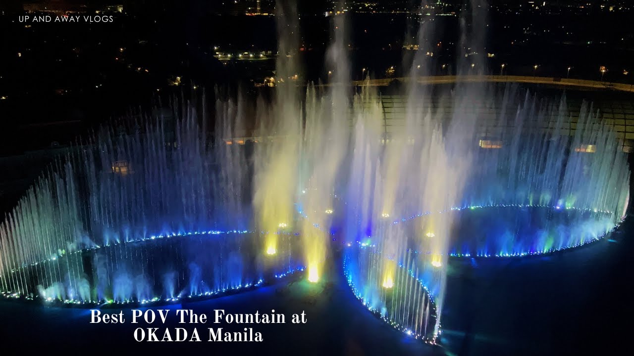 Biggest Fountain show in the Philippines at Okada Manila - YouTube