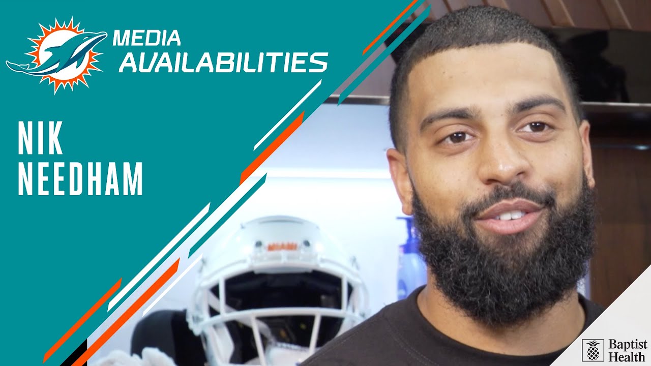 Nik Needham meets with the media | Miami Dolphins - YouTube