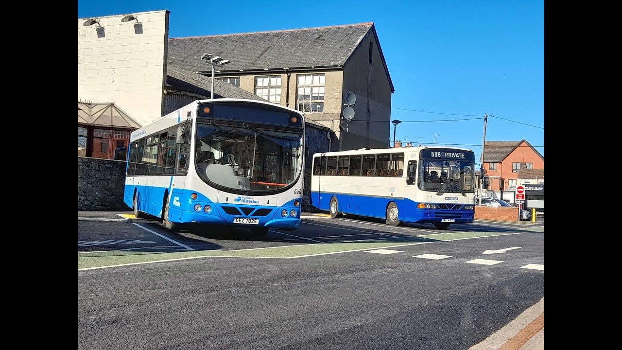 Ulsterbus Scania Solar Farewell Tour - YouTube