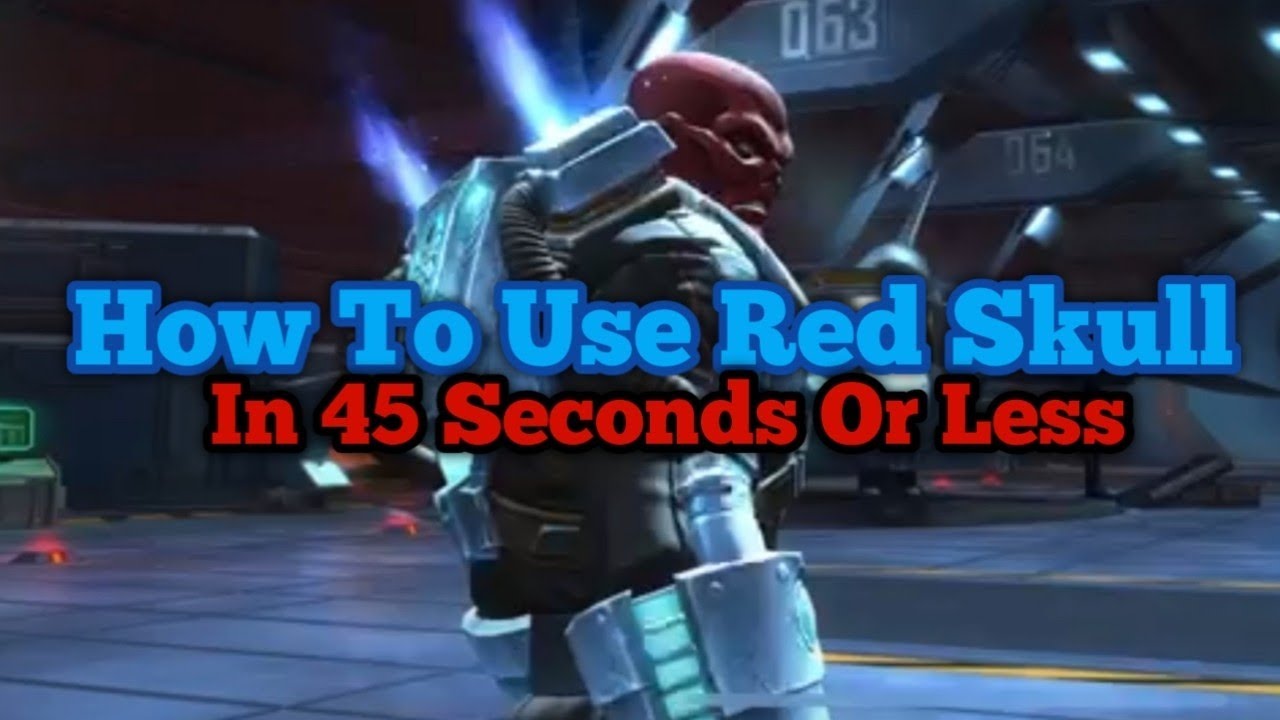 How To Use Red Skull | Decent Attacker - YouTube