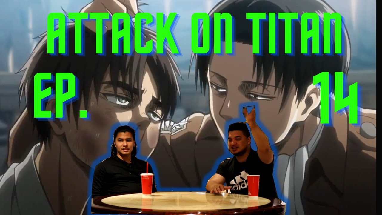 Levi beats Eren up! Attack On Titan Reaction Ep. 14 - YouTube