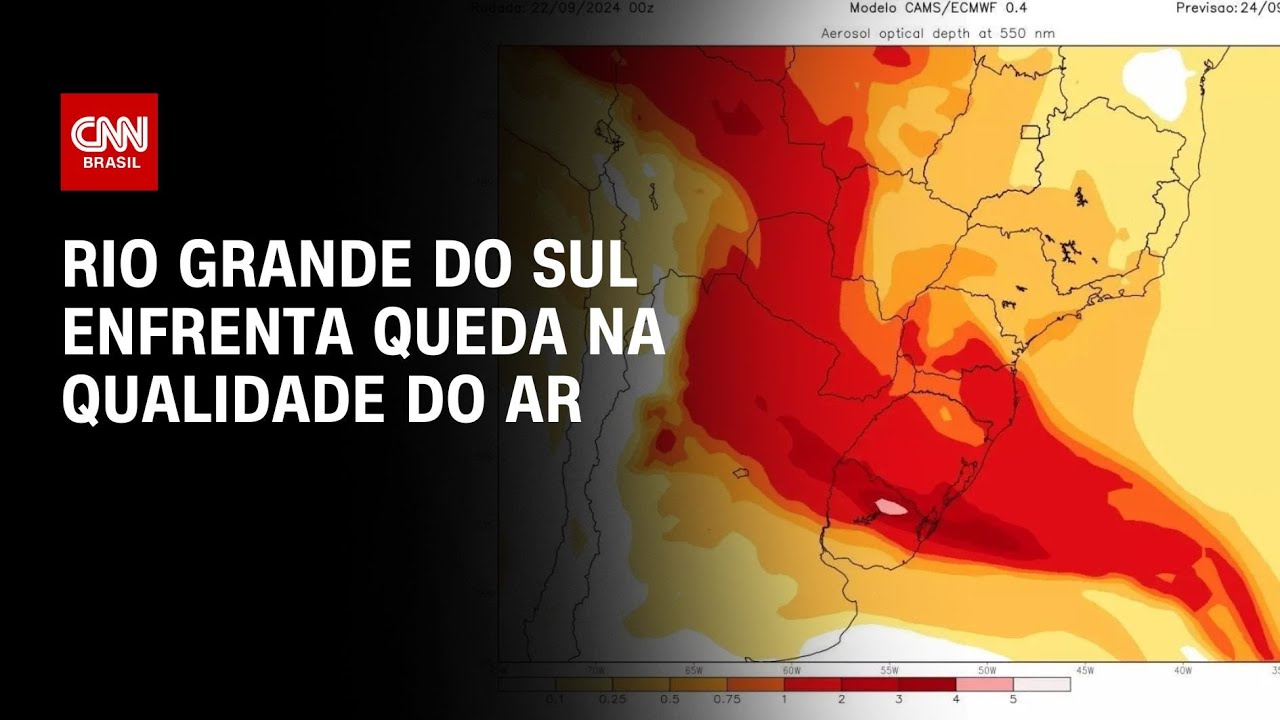 Rio Grande do Sul enfrenta queda na qualidade do ar | LIVE CNN - YouTube