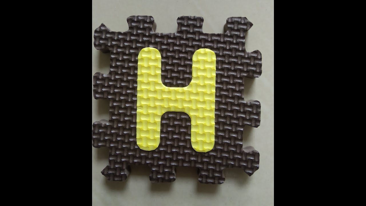 Learn & write Capital H / Fun learning class by kid / how to write ...