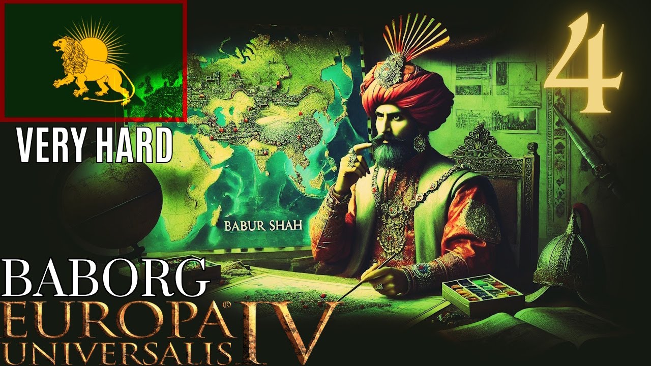 [4] EU4 Very Hard Babür - | Baborg | 1.37 Sürümü - YouTube
