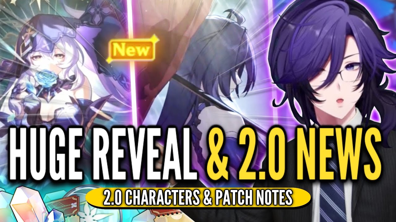 WHAT THE?! Black Swan & Acheron REVEALED + 2.0 Penacony PATCH NOTES ...