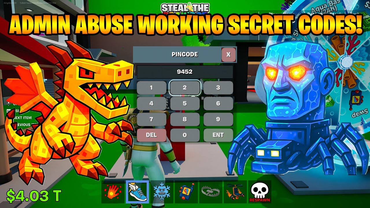 Admin Abuse WORKING SECRET CODES UNDERWATER Event UPDATE Fortnite Steal the Brainrot (EASY STEPS ...