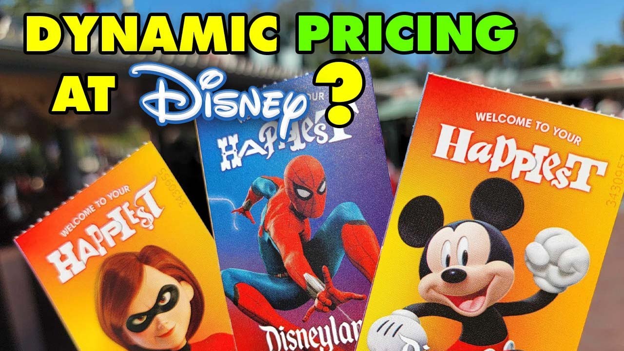 Disney -CONFIRM$ Dynamic Ticket Pricing On the Way - YouTube