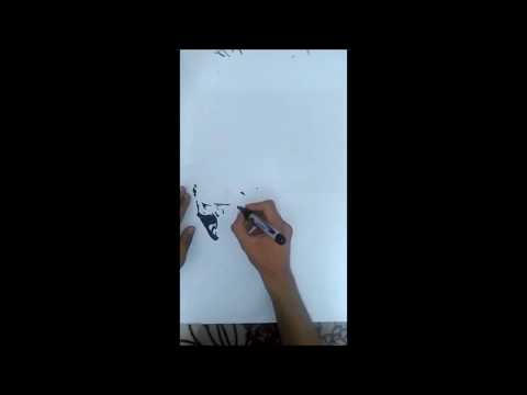Mustafa Kemal Atatürk silueti nasil cizilir?