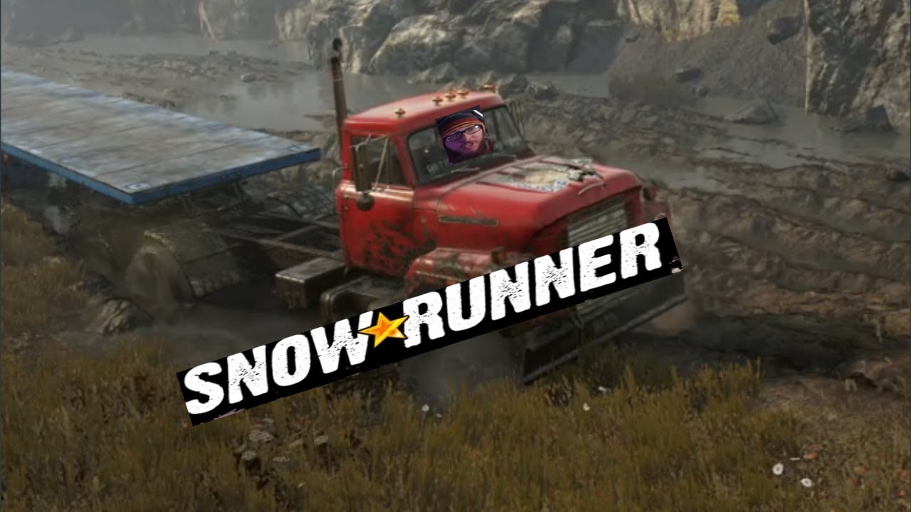 Playing in the mud with my big truck | Snow Runner - YouTube