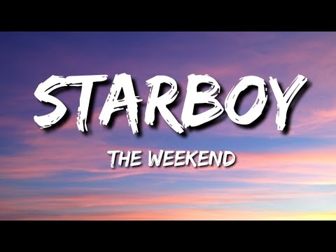 The weekend :- Starboy ( Lyrics ) - YouTube