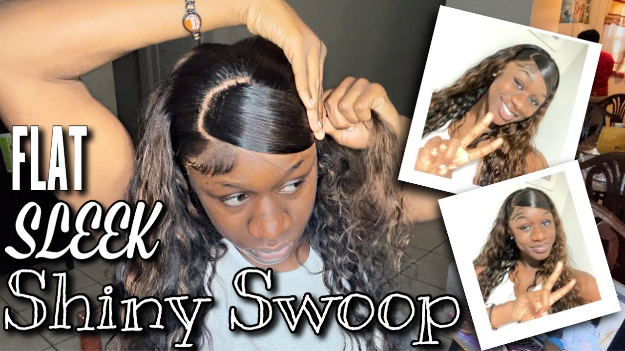 How To Get Your Swoop SUPER FLAT Hack! || Ft Tinashe Hair 😍 - YouTube