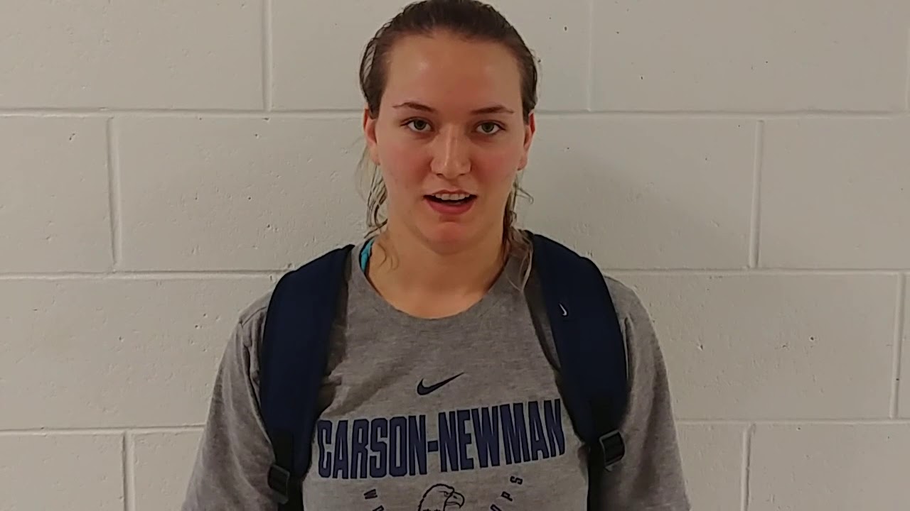Carson-Newman Women's Basketball: Madison Bunch Recaps Newberry 1-18-20 ...