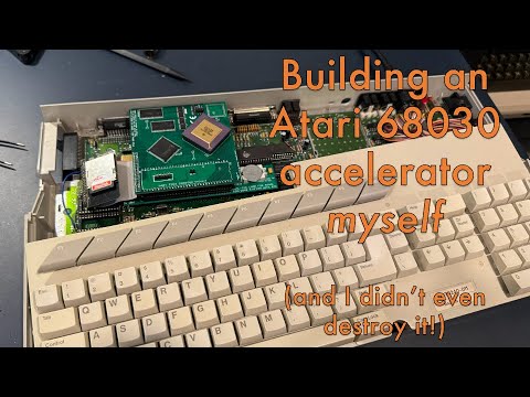 Building a new Atari ST accelerator! - YouTube