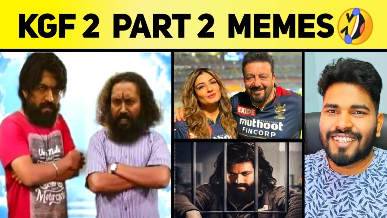 KGF Chapter 2 Memes Part 2 | Ultimate fun டா 🔥 (வேற Level Monster ...