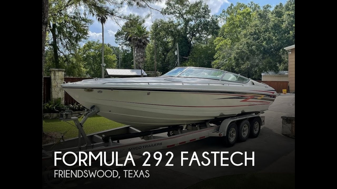 [SOLD] Used 2003 Formula 292 Fastech in Friendswood, Texas - YouTube