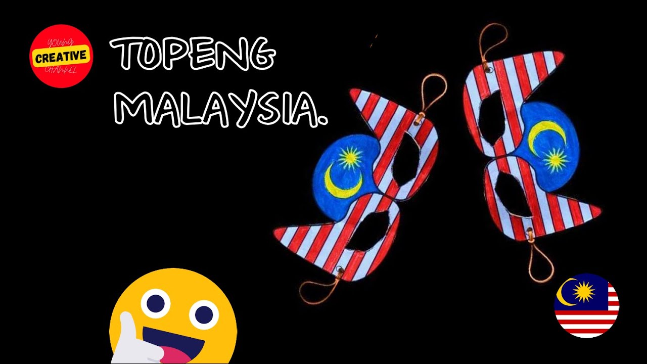 TOPENG MALAYSIA*YCCT13 | MASK FOR KIDS | SEMPENA HARI MALAYSIA ...