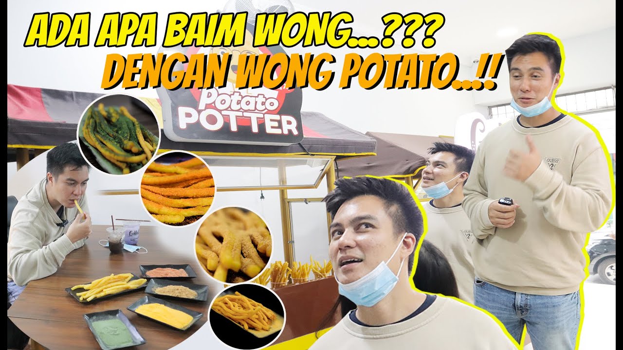 ADA APA BAIM WONG DENGAN WONG POTATO⁉️ Usaha Baru Baim? - YouTube