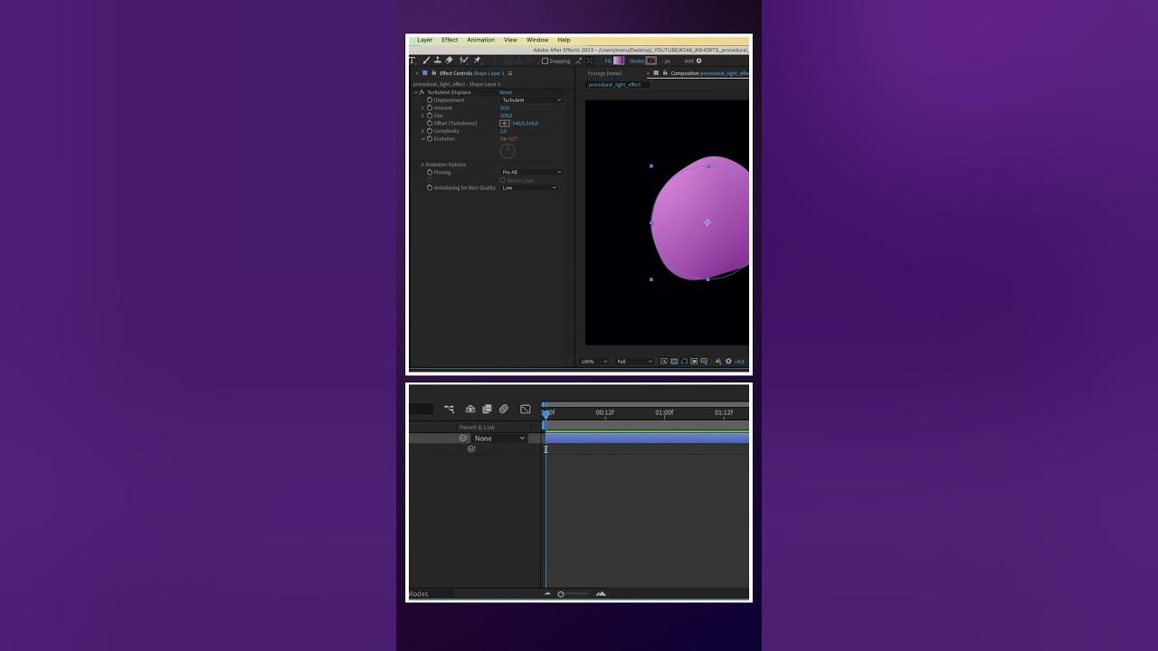 Procedural Light Effect in After Effects | Tutorial - YouTube