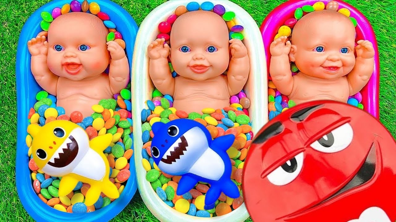 4 Minutes Satisfying Video Mixing Funny Candy ASMR & Make Up in 3 ...