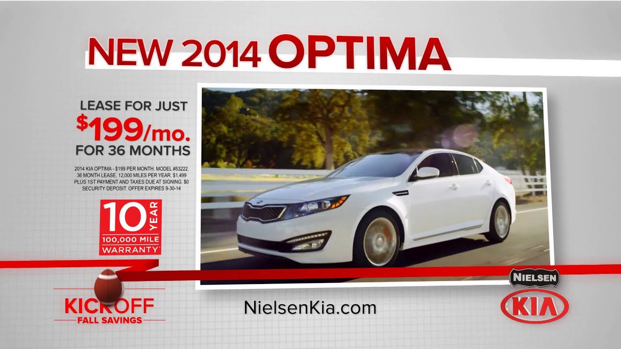 Nielsen KIA - Fall Savings - YouTube
