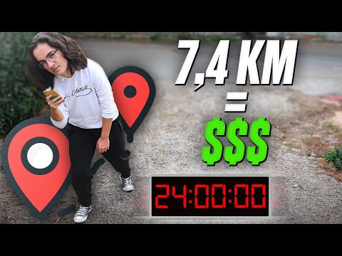 24 SAAT Yürüyerek Para Kazanmaya Çalıştım ve $___ Kazandım!