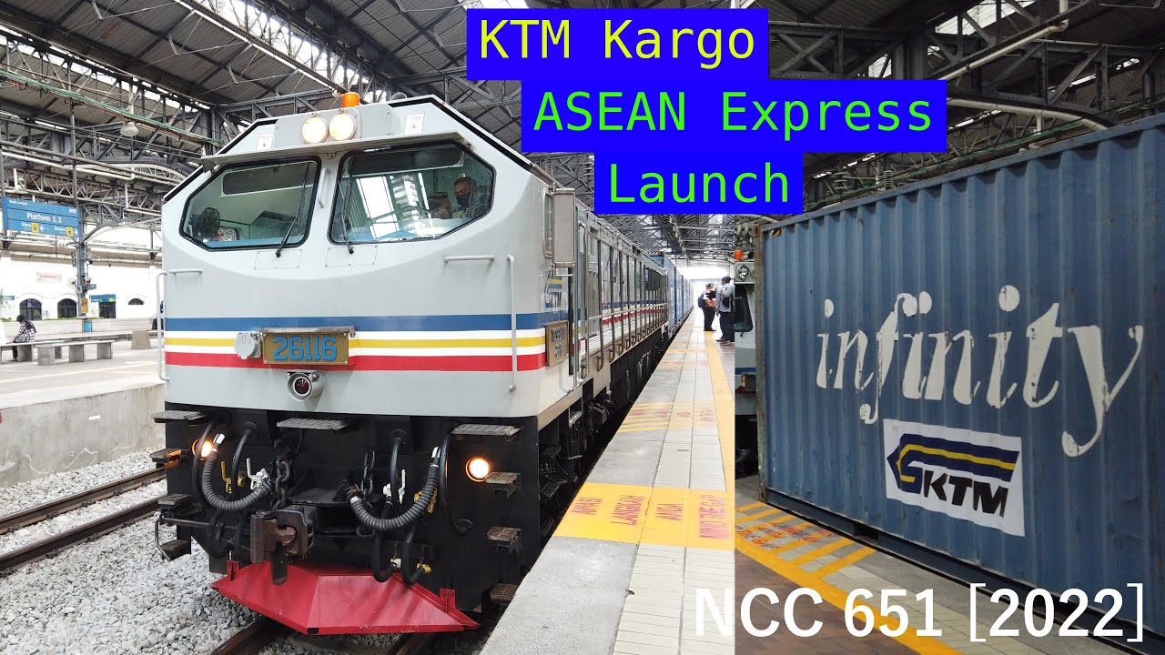 KTM Kargo ASEAN Express Launching - YouTube