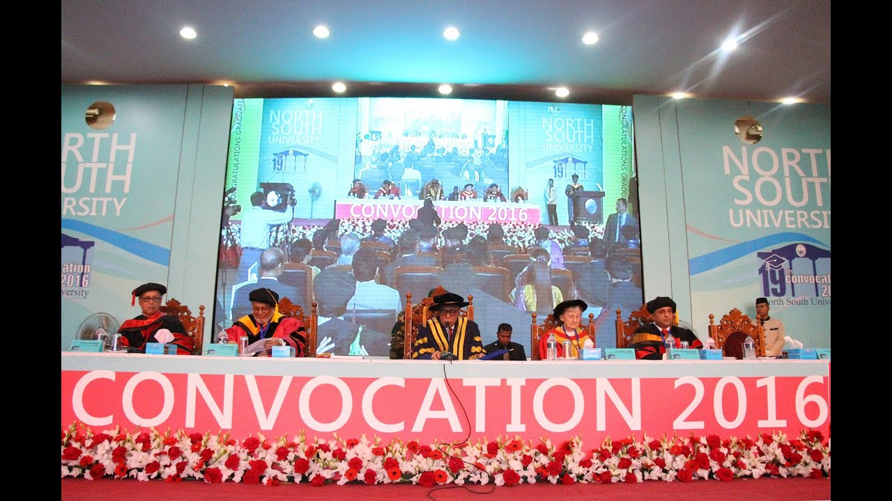 19th Convocation of North South University (NSU) - YouTube