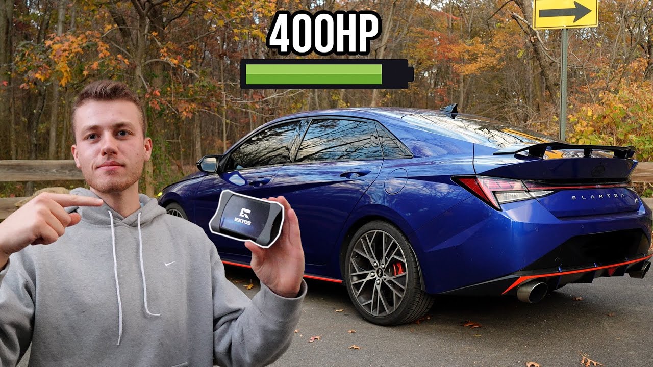 I Tuned My Highly Modified Elantra N - YouTube