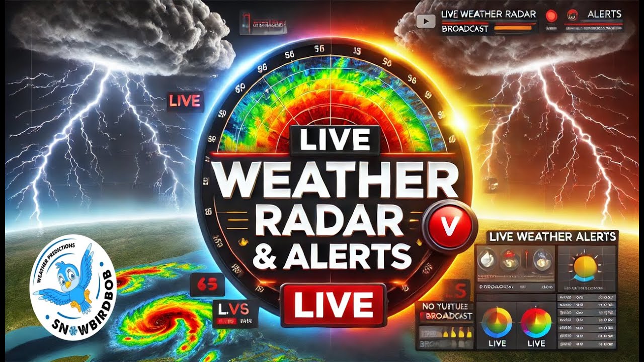🔴 Sunday Live National Weather Radar & Alerts - YouTube