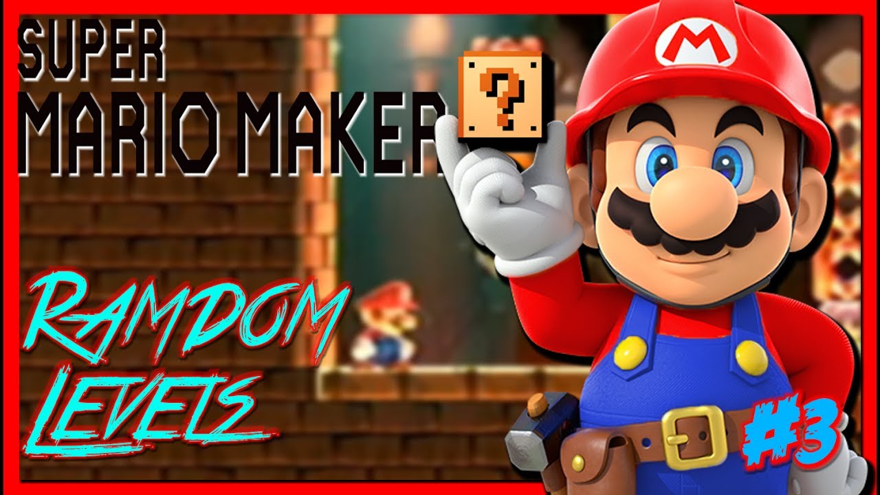 Super Mario Maker - Breezy Plains - PART 3 [Random Levels] - YouTube