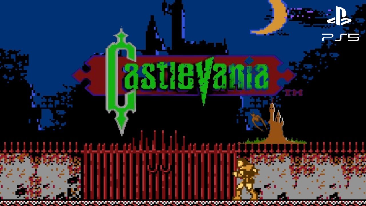 Retro Game - Castlevania | First time playing - YouTube