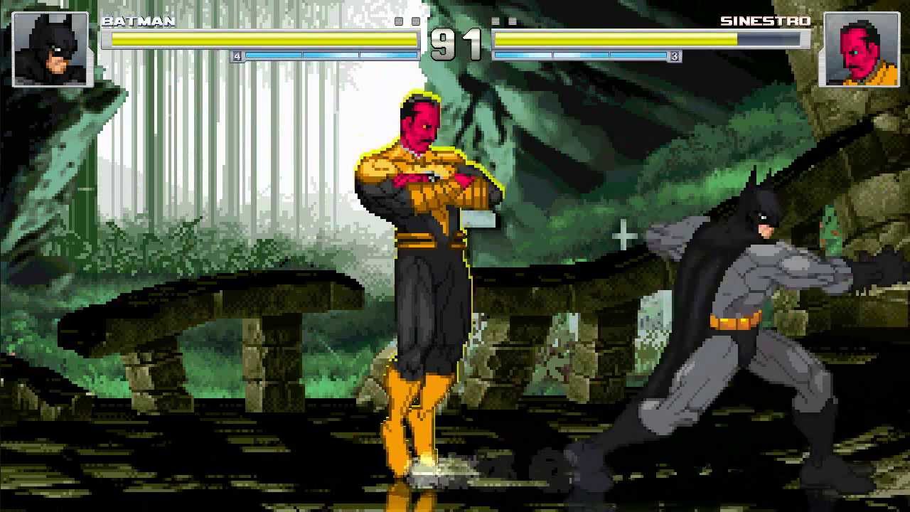 MUGEN: Batman VS Sinestro - YouTube