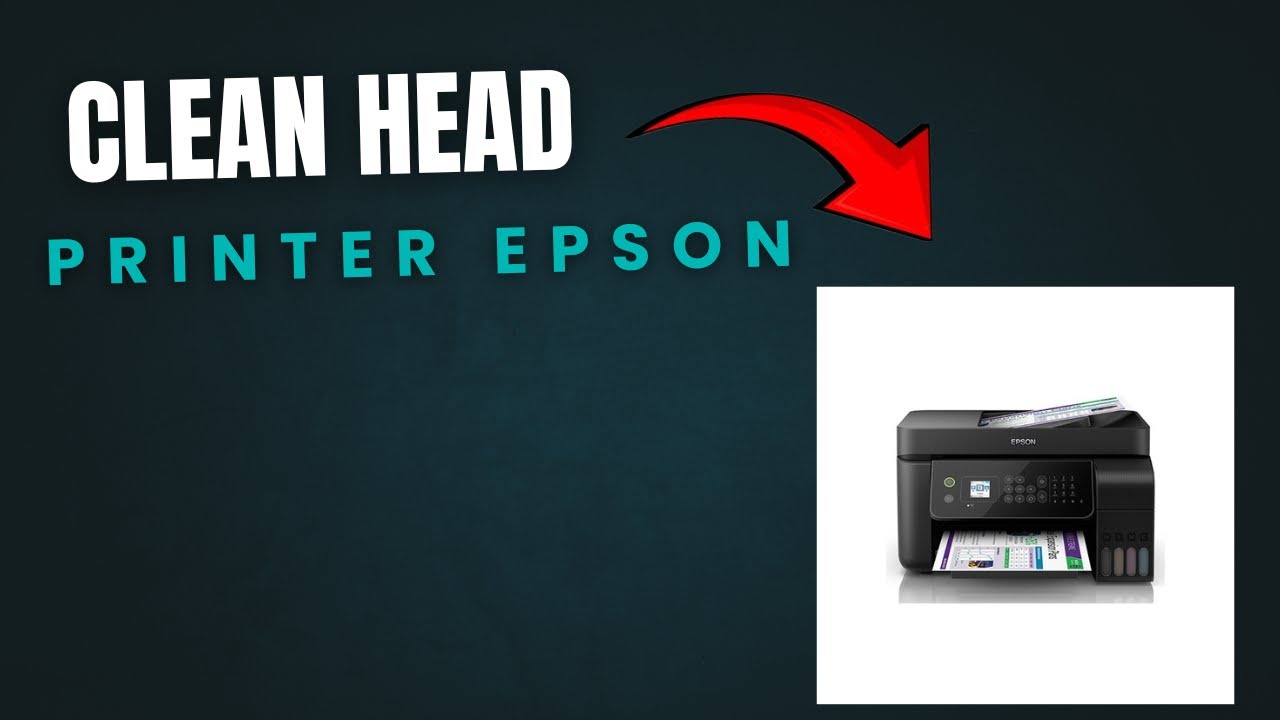 How to clean head printer epson - YouTube