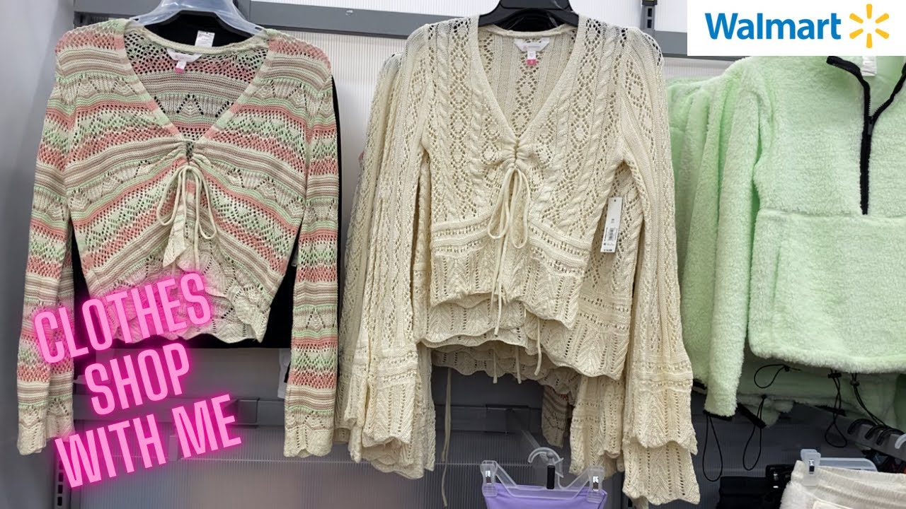 WALMART WOMEN’S CLOTHES SHOP WITH ME 👗 WALMART SPRING CLOTHING 👚 ...