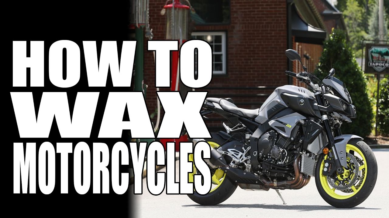 How To Wax Motorcycles - Yamaha FZ-10 (MT-10) - Masterson's Car Care ...