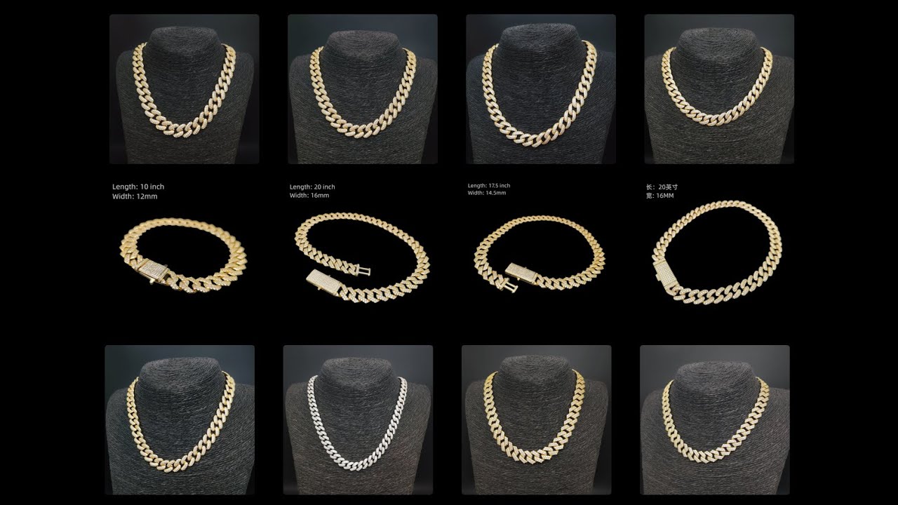 High Quality Guban Chains | Hip Hop Chains | Silver 925 Chains | For ...