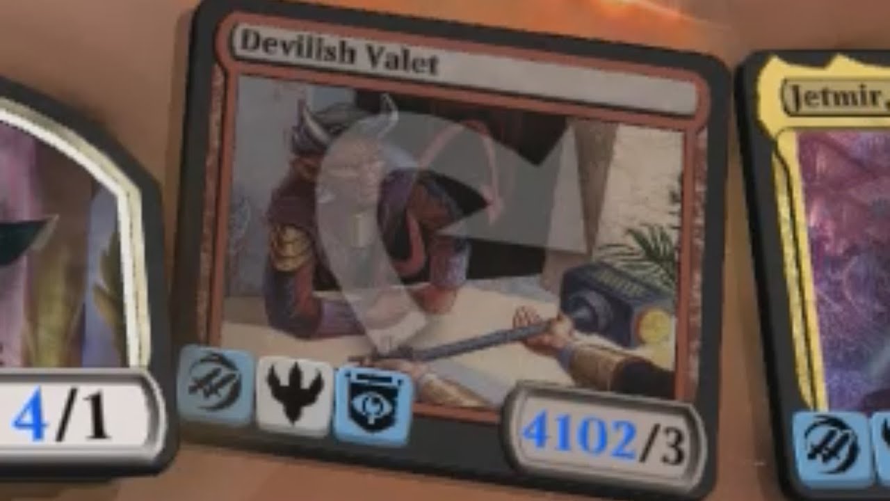 4102 Damage With Devilish Valet | MTG Arena - YouTube